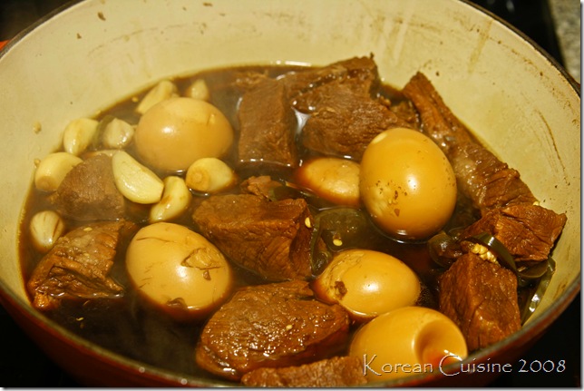 Korean Cuisine: Jang Jorim -(장조림)